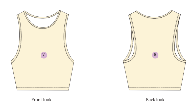 How to Sew a Tank Crop Top: Step-by-Step Tutorial – Winslet's Sewing ...